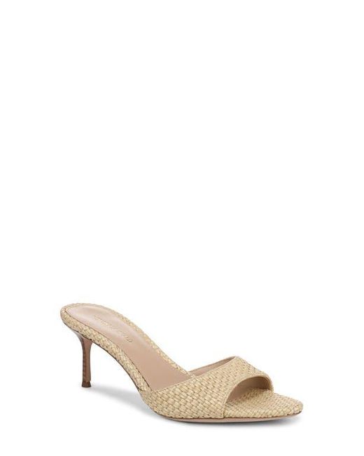 Veronica Beard Tia Slide Sandal in Natural | Lyst