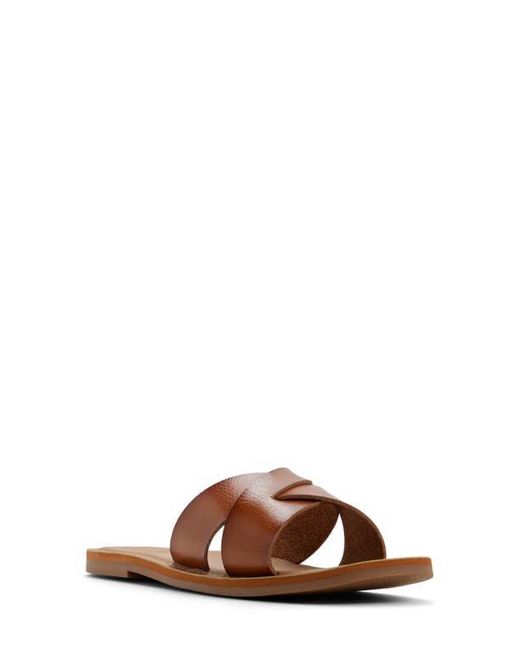 Roxy Andreya Ii Slide Sandal in Brown | Lyst