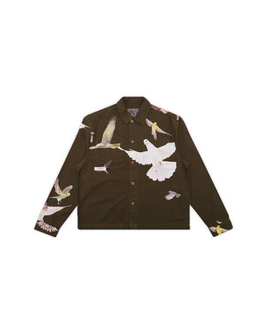 STUDENTS Windmill Chore Jacket in Brown for Men | Lyst