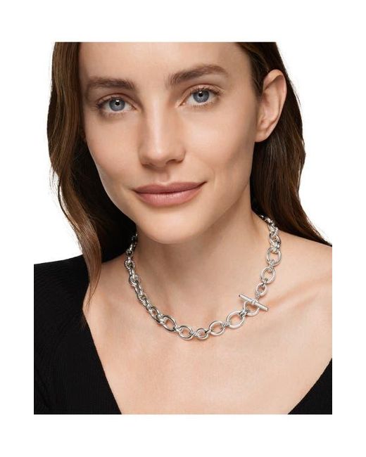David Yurman Dy Mercer Chain Necklace in Natural | Lyst