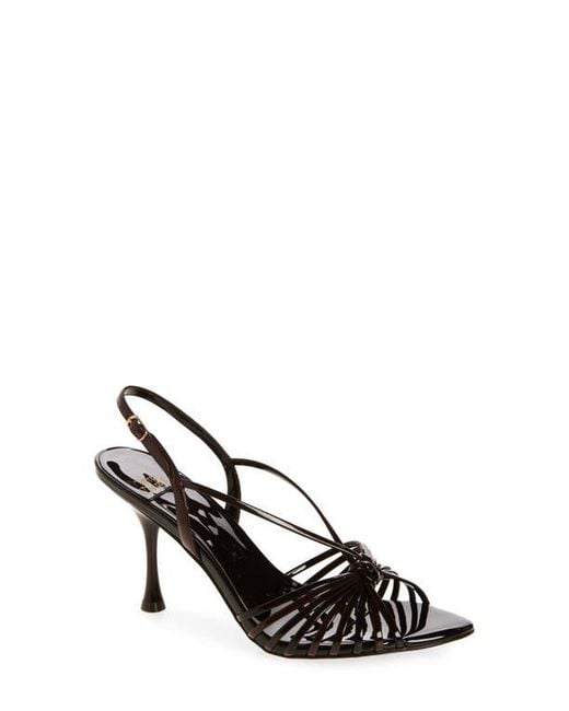 Jeffrey Campbell Galaxia Slingback Sandal in Black | Lyst