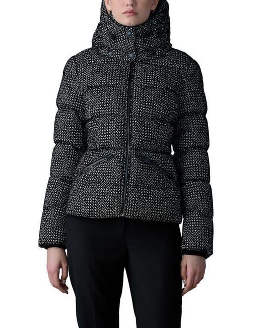 Mackage Madalyn-Flp Down Puffer Jacket in Black | Lyst
