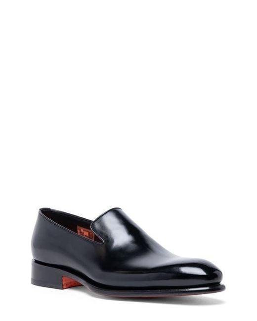 Santoni Paloma Loafer in Black for Men | Lyst