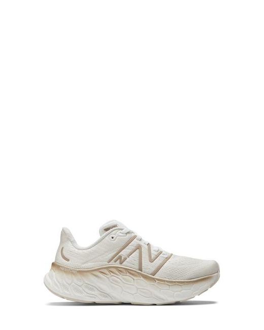 New Balance Fresh Foam X More V4 Running Shoe in White | Lyst
