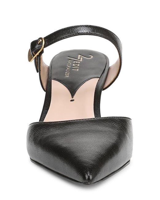 27 EDIT Naturalizer Ileene Pointed Toe Mule in Black | Lyst