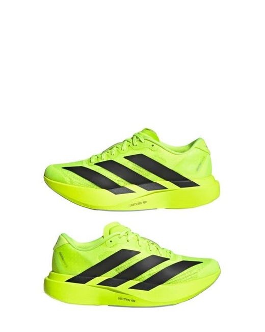 adidas Adizero Evo Sl Running Shoe in Yellow | Lyst