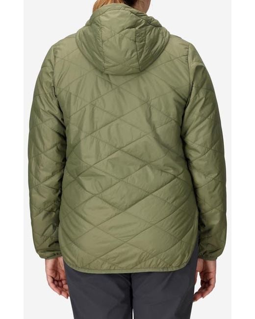 Marmot Onward Insulated Hooded Jacket in Green | Lyst
