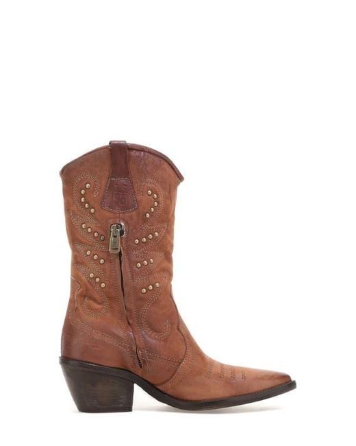 A.s.98 Clyde Western Boot in Brown | Lyst