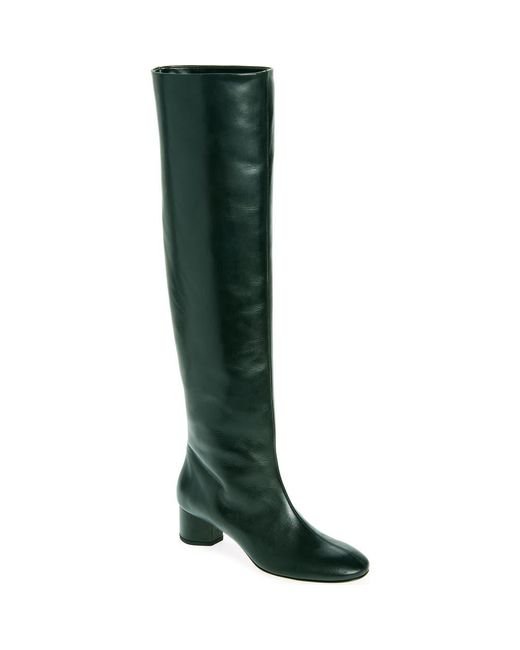 Aeyde Willa Over The Knee Boot in Green | Lyst