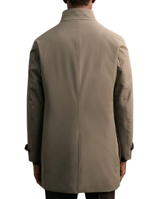 Reiss Player Water Resistant Coat in Brown for Men | Lyst