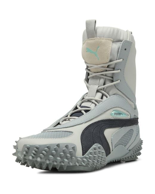 PUMA Mostro Mid Sneaker Boot in Gray | Lyst