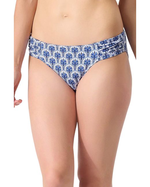 Tommy Bahama Playa Brava Reversible Hipster Bikini Bottoms In Blue Lyst