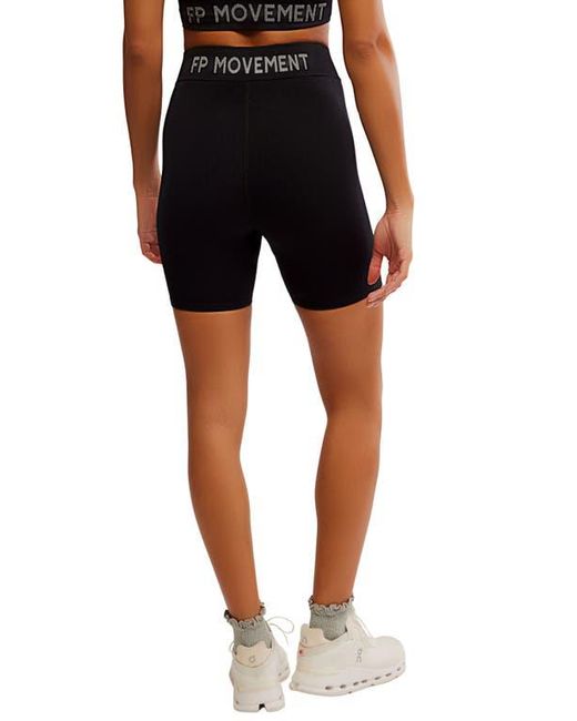 Free People Fp Movement Long Haul Bike Shorts in Blue | Lyst