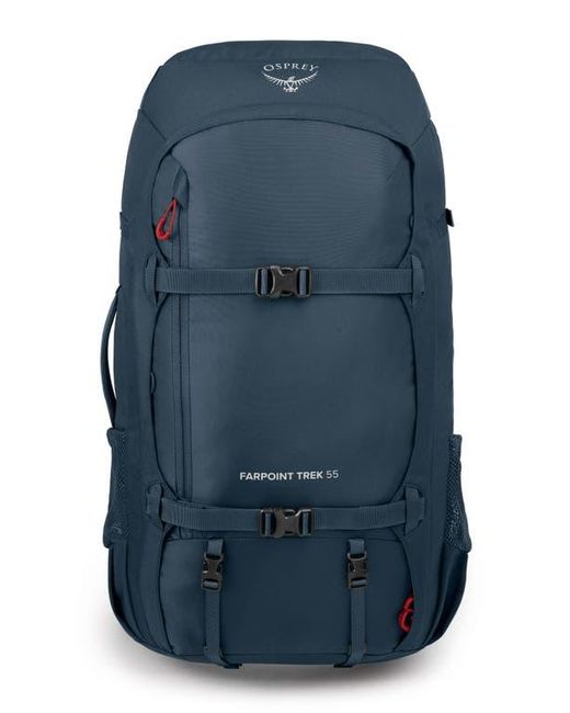 Osprey Farpoint Trek 55-Liter Backpack Luggage in Blue | Lyst
