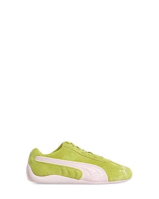 PUMA Speedcat Piping Sneaker in Yellow | Lyst