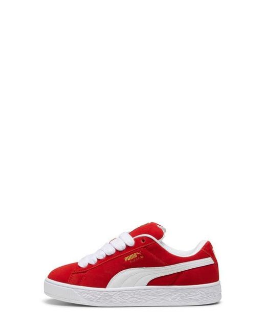 PUMA Suede Xl Sneaker in Red | Lyst