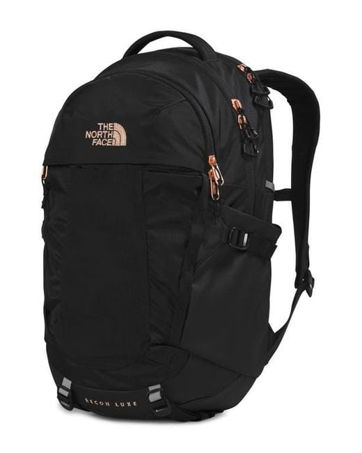 The North Face Recon Luxe Backpack in Black | Lyst