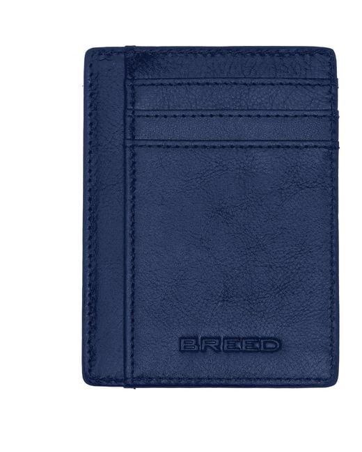 Breed Chase Wallet in Blue for Men | Lyst