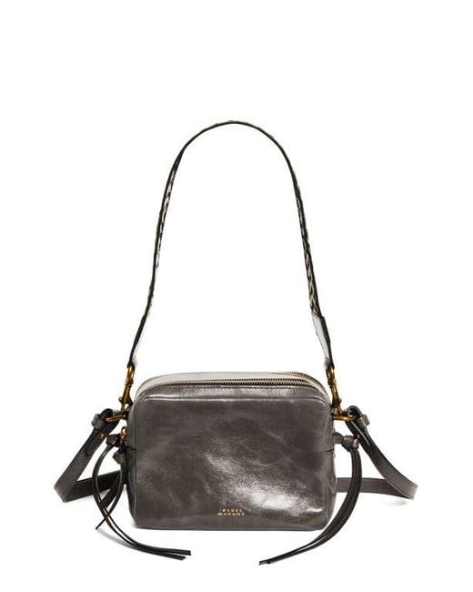 Isabel Marant Wardy Xo Capsule Leather Camera Bag in Black | Lyst
