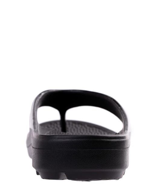 Revitalign Fusion Energy Flip Flop in Black | Lyst