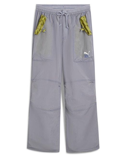 PUMA X Kidsuper Oversize Nylon Ripstop Cargo Pants in Gray for Men | Lyst