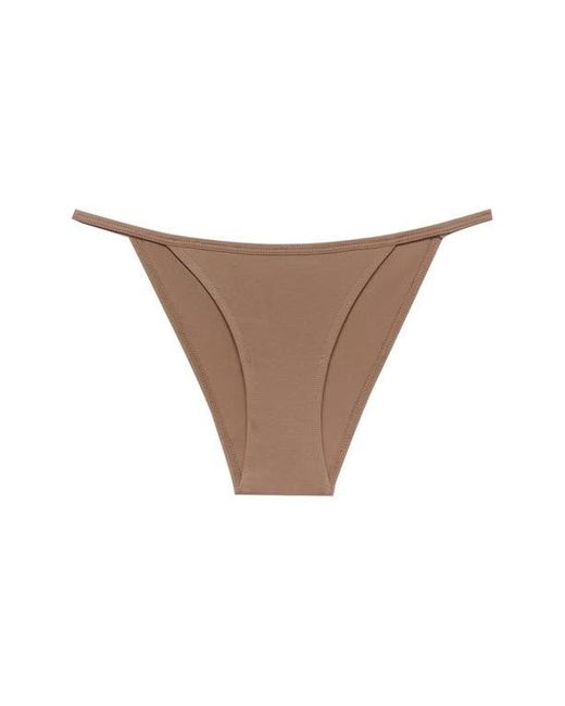 CUUP The Cotton String Bikini in Natural | Lyst