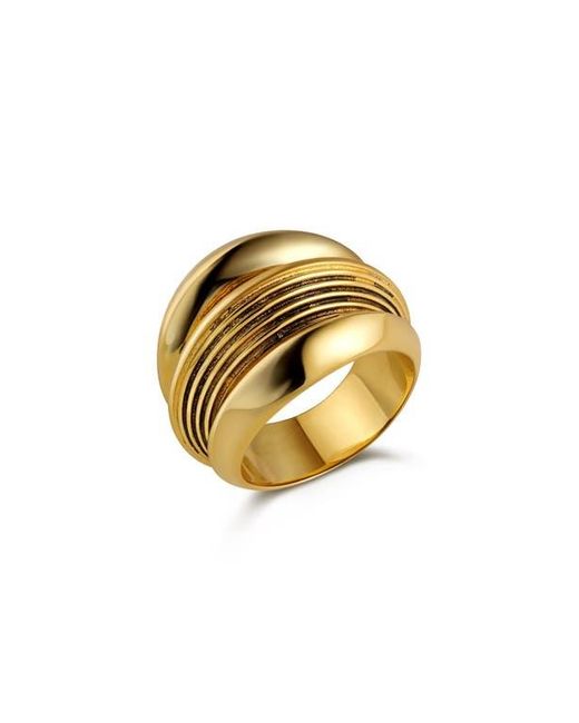Christina Capo Triple Stack Ring in Metallic | Lyst