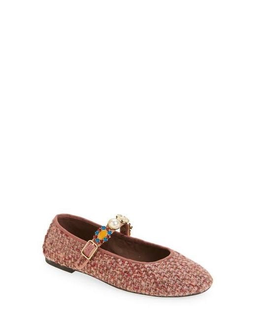Jeffrey Campbell Amarissa Mary Jane Ballet Flat in Pink | Lyst