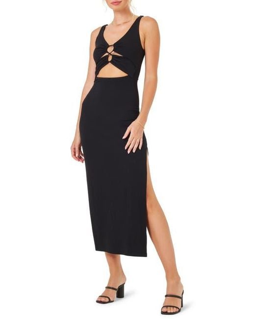 LSPACE Camille Cover-Up Dress in Black | Lyst