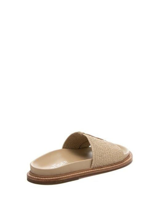 J/Slides Rafina Slide Sandal in Natural | Lyst