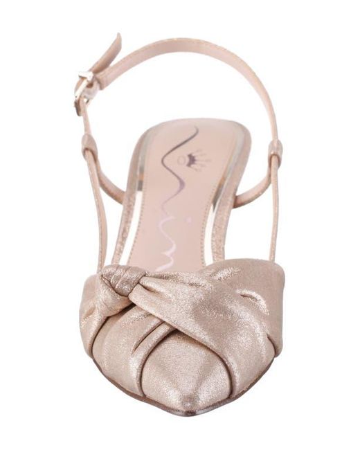 Nina Stella Slingback Pointed Toe Pump in Pink | Lyst