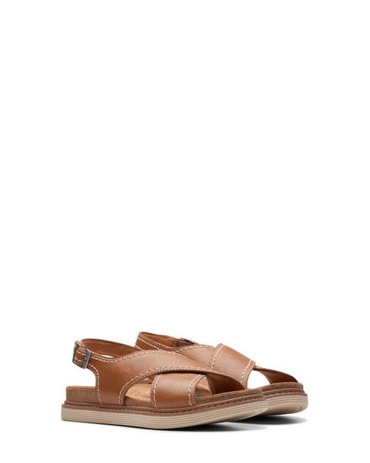 Clarks Arwell Slingback Sandal in Brown | Lyst