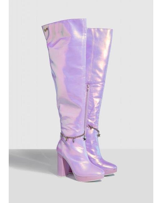 SPARKL Naomi Boot in Pink | Lyst