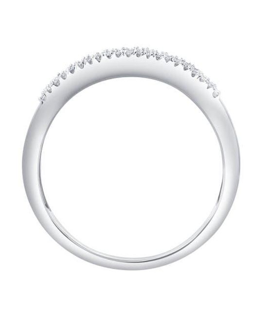 LuvMyJewelry Eiravelle 0.50 Cts Natural Diamond 14K Ring in Metallic | Lyst