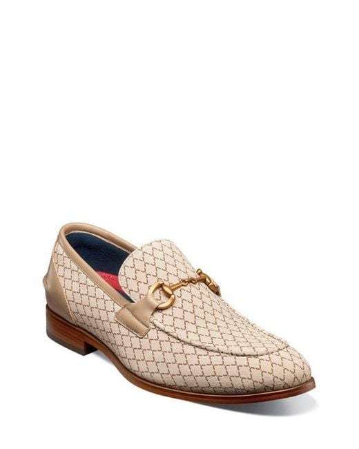 Stacy Adams Brinkley Moc Toe Loafer in Natural for Men | Lyst