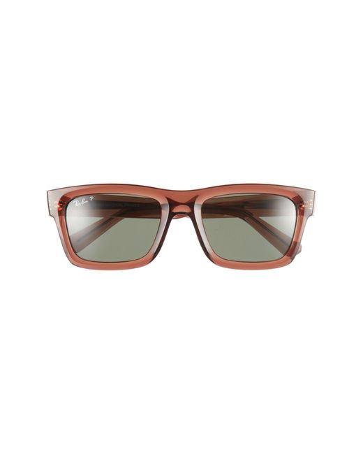 Ray-Ban Warren 54mm Polarized Rectangular Sunglasses for Men | Lyst