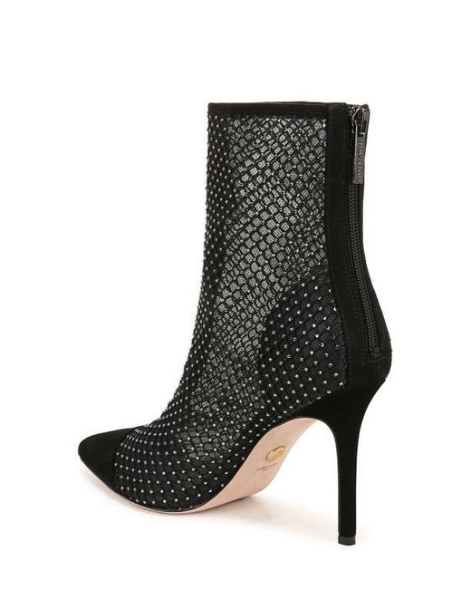 Veronica Beard Lisa Cap Toe Mesh Bootie in Black | Lyst