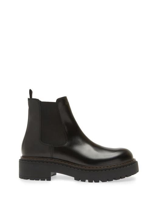Prada Double Chocolate Chelsea Boot in Black for Men | Lyst