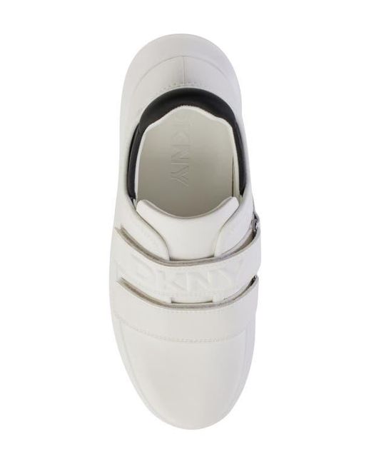 DKNY Jamiah Platform Sneaker in White | Lyst