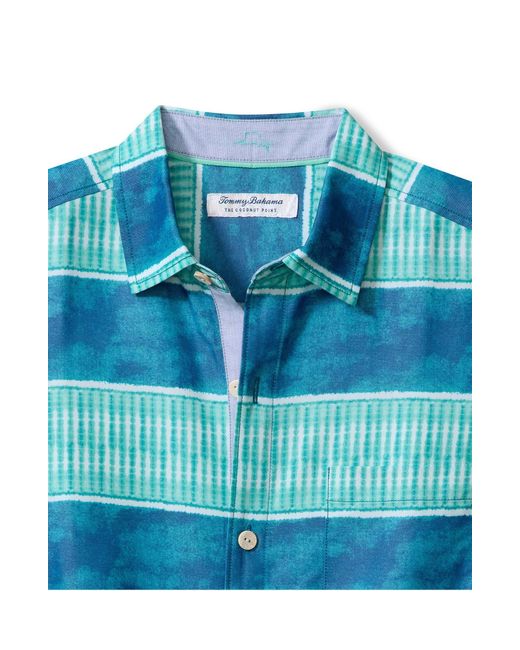 Tommy Bahama Coconut Point Islandzone® Rivera Stripe Short Sleeve