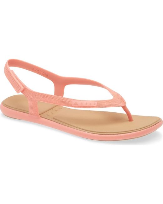 Reef Water Willow Maya Slingback Sandal in Pink | Lyst