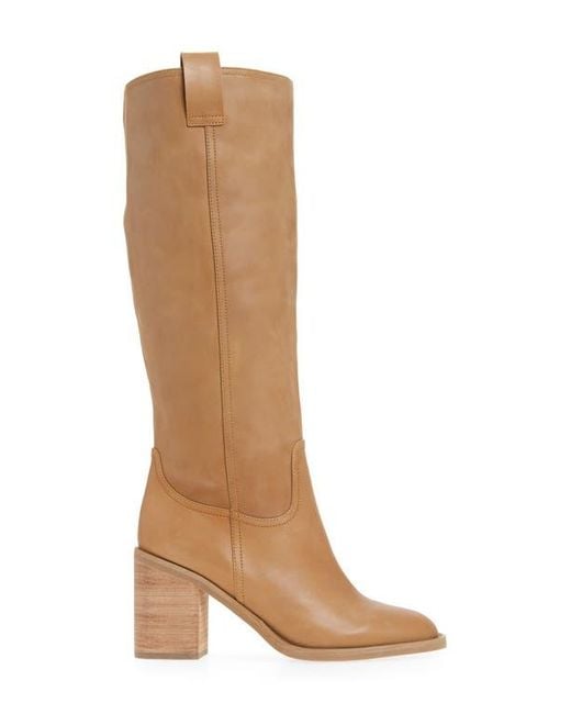 Steve Madden Posey Knee High Boot in Brown | Lyst
