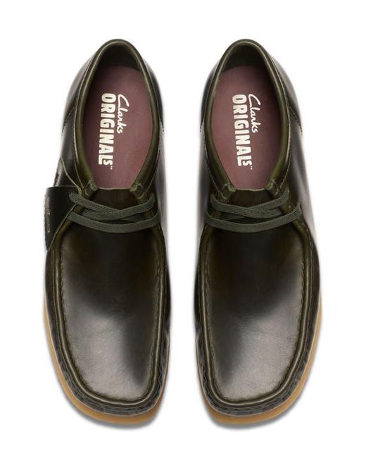 Clarks Clarks 'Wallabee' Moc Toe Derby in Green for Men | Lyst
