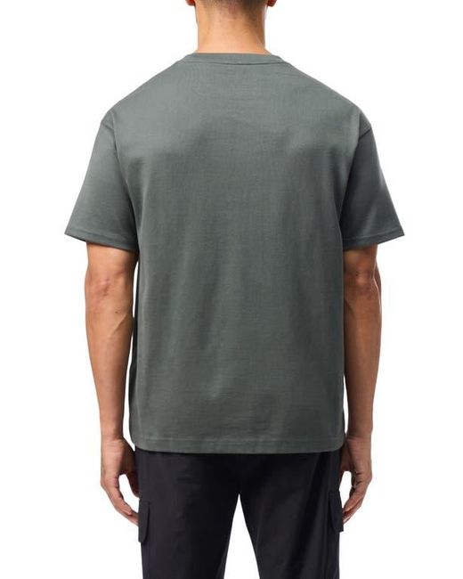 Psycho Bunny Duke Relaxed Fit Pima Cotton T-Shirt in Gray for Men | Lyst
