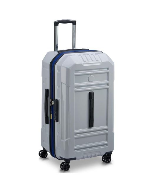 Delsey Paris Rempart Checked Hardside Expandable Luggage Trunk With ...