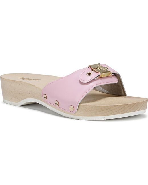 Dr. Scholls Original Collection Platform Slide Sandal in Pink | Lyst