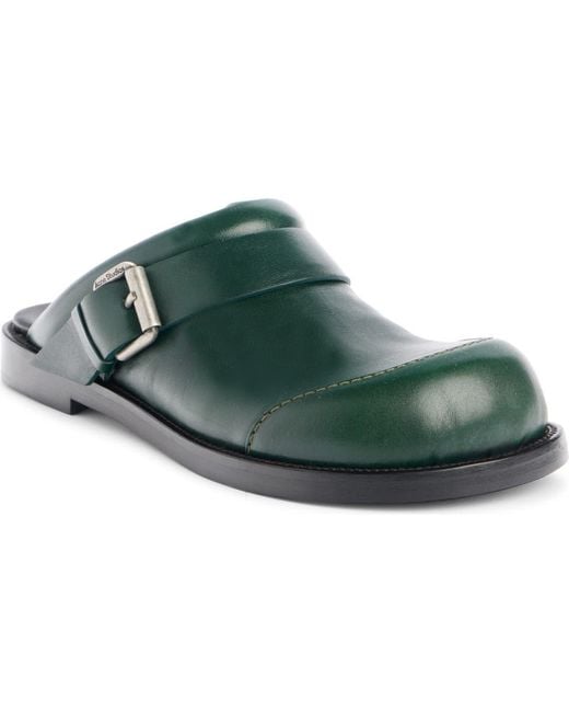 Acne Studios Beshay Clog in Green | Lyst