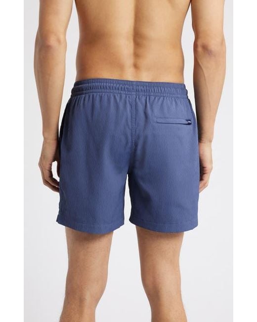 Chubbies The Sketches 5.5-Inch Ribbed Swim Trunks in Blue for Men | Lyst