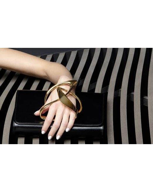 PERRIN Paris Zaha Hadid Loop Clutch in Pink | Lyst