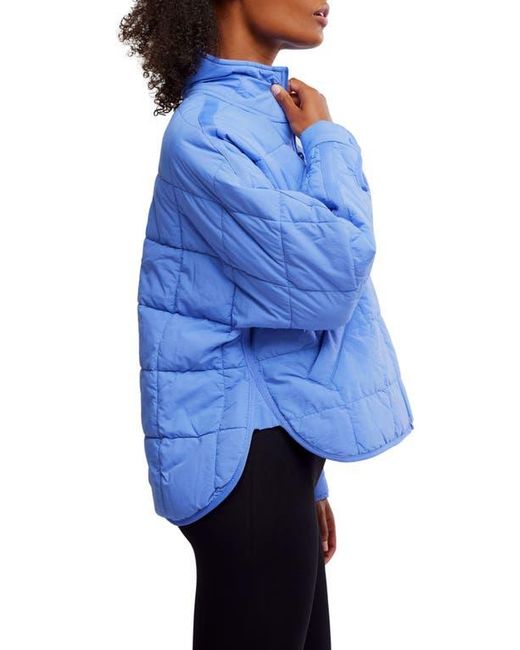 Free People Fp Movement Pippa Packable Puffer Jacket in Blue | Lyst